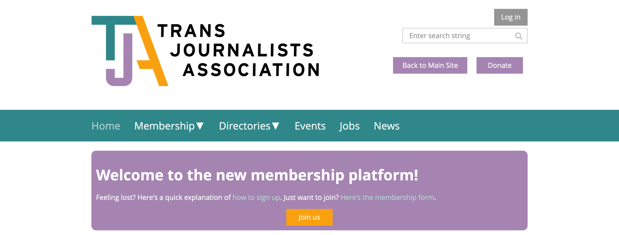 New year, new site for members to interact with the TJA — plus upcoming ...